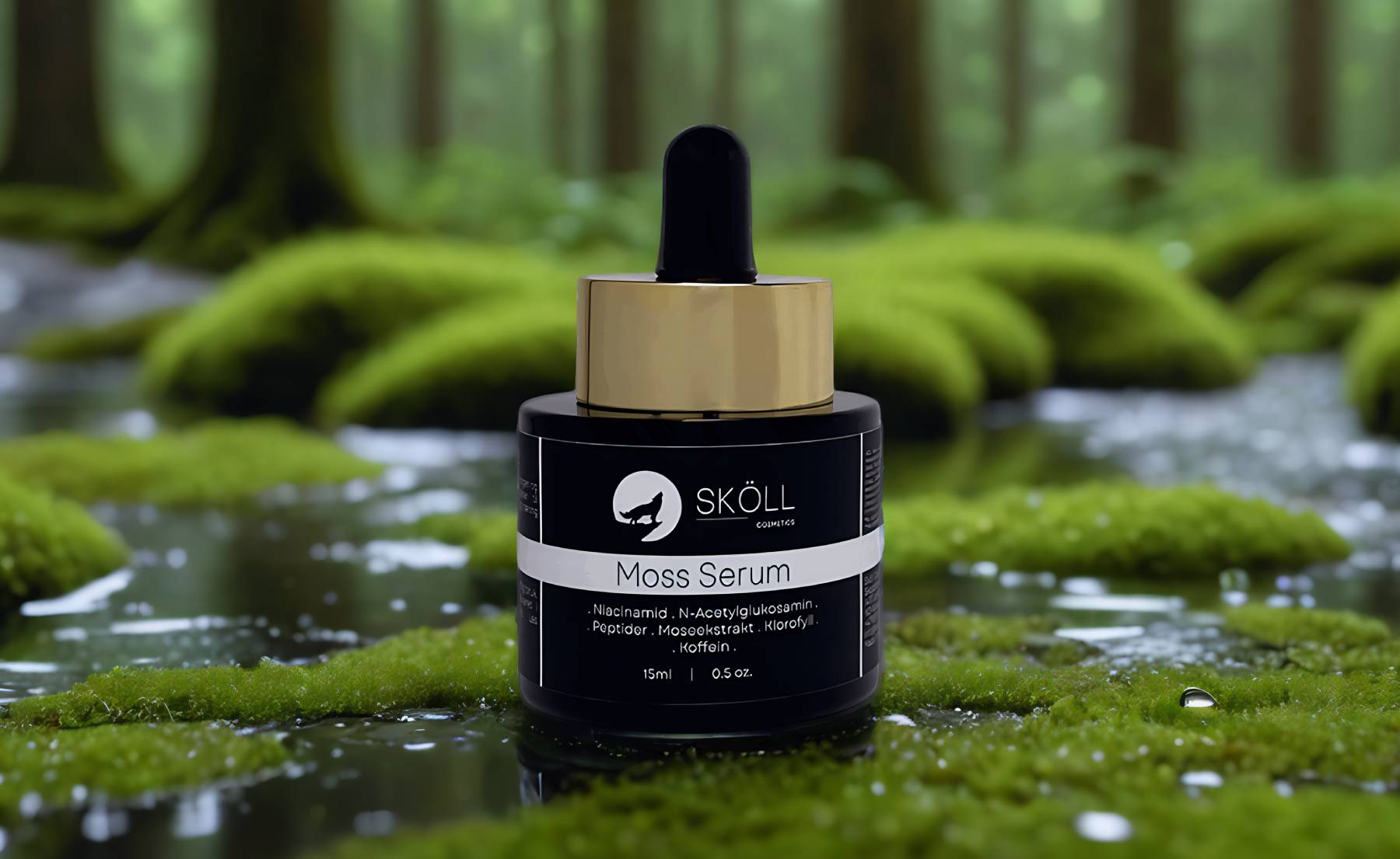 Hvorfor bruke serum med Chlorophyllin-Copper Complex? – Sköll Cosmetics